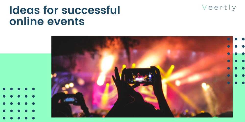 Ideas for successful online events