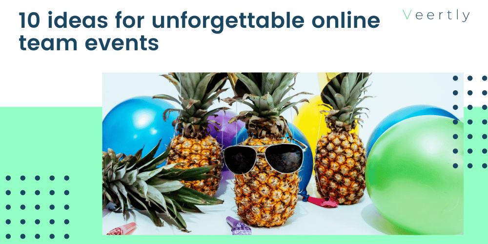 10 ideas for unforgettable online team events